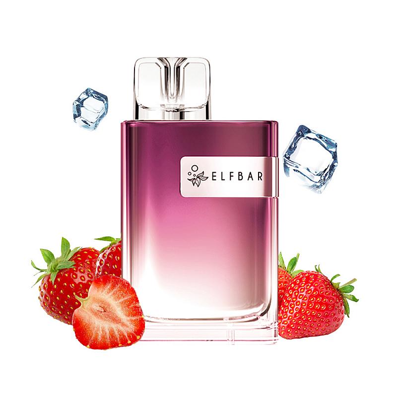Vape Elf Bar Crystal CR600 2% - Strawberry Ice Voore.ro