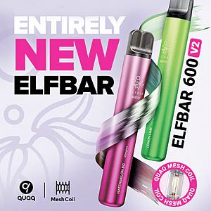 Elf Bar V2 | ELF BAR 600V2 ® arome noi Voore.ro