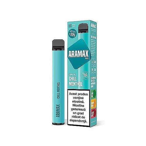 Vape Aramax 700 Puff 2% - Chill Menthol Voore.ro