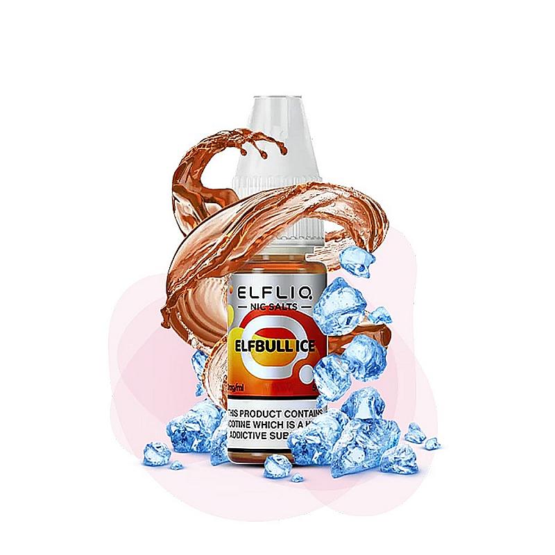Lichid Elf Bar Elfliq - Salt 10mg 10ml - Elfbull Ice Voore.ro