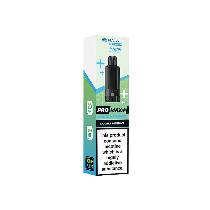 Cartus Hayati Pro Max 2% 12ml - Double Menthol Voore.ro