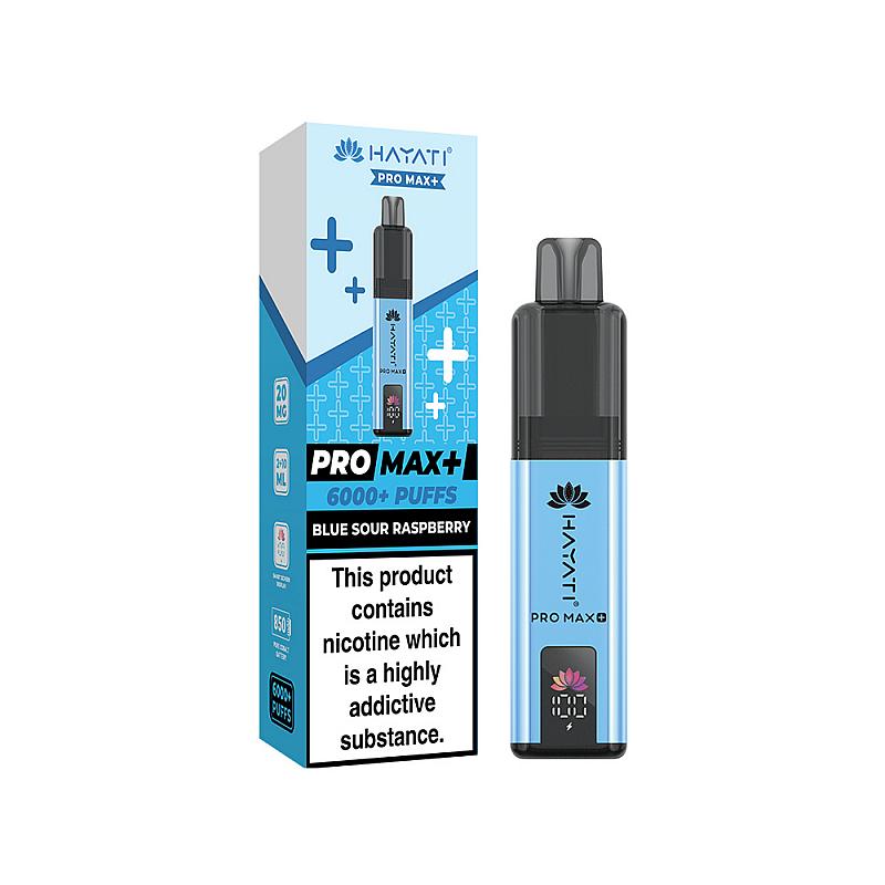 Vape Hayati Pro Max 2% 12ml - Blue Sour Raspberry Voore.ro