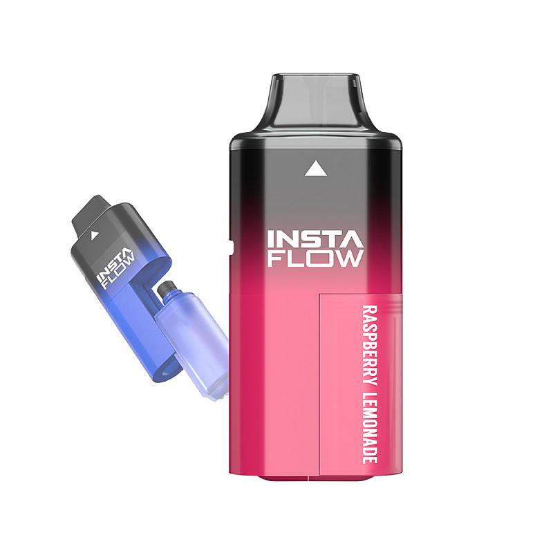 Vape Instaflow 5000Puff 2% 10ml - Raspberry Lemonade Voore.ro