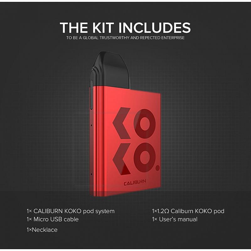 Kit Uwell Caliburn Koko - Grey Voore.ro