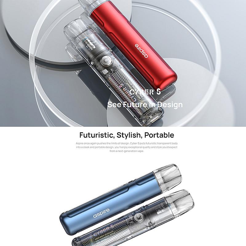 Kit Aspire Cyber S - Gunmetal Voore.ro