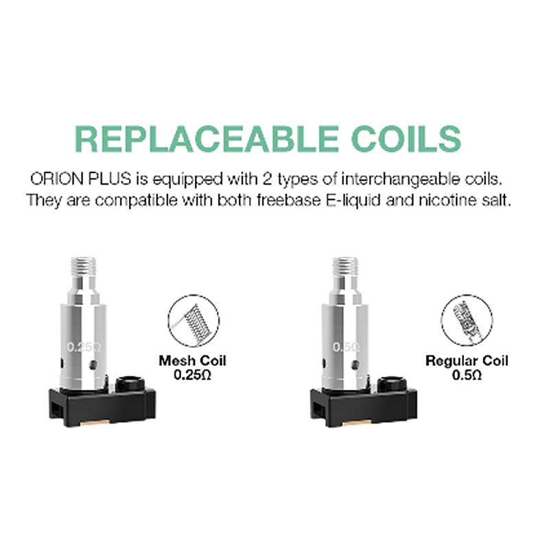 Kit Orion Plus DNA Lost Vape - Silver Ocean Scallop Voore.ro