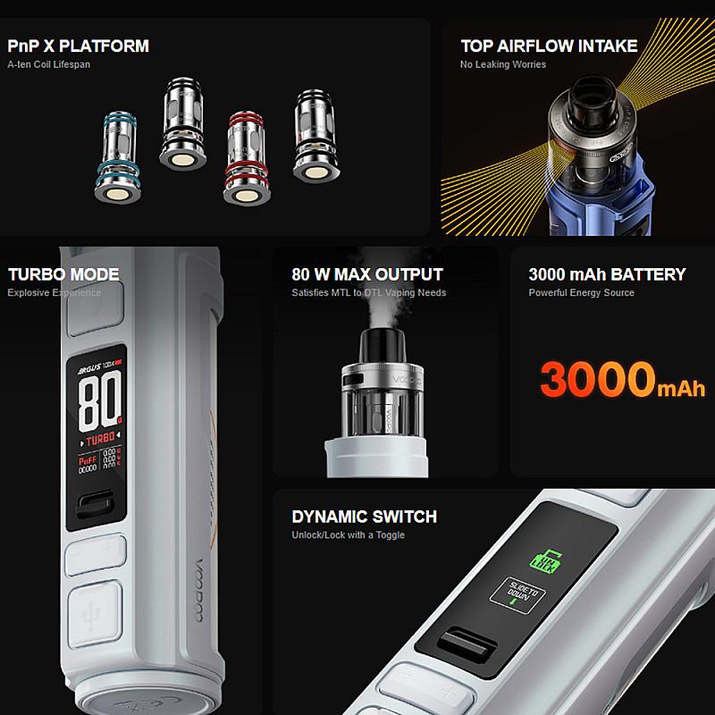 Kit Argus Pro 2 - Voopoo - Space Gray Voore.ro