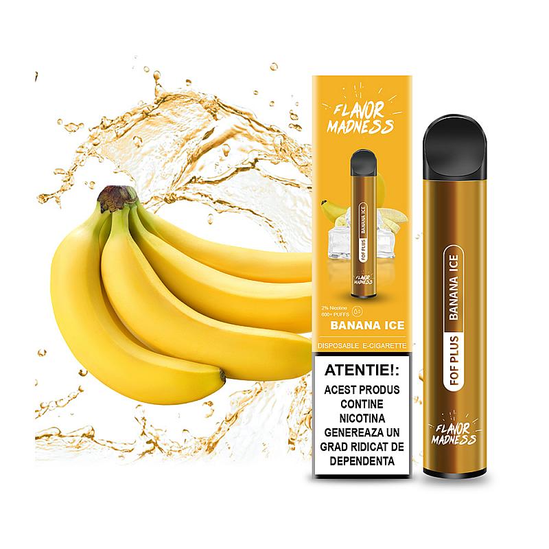 Puff Bar FOF Plus - Banana Ice Voore.ro