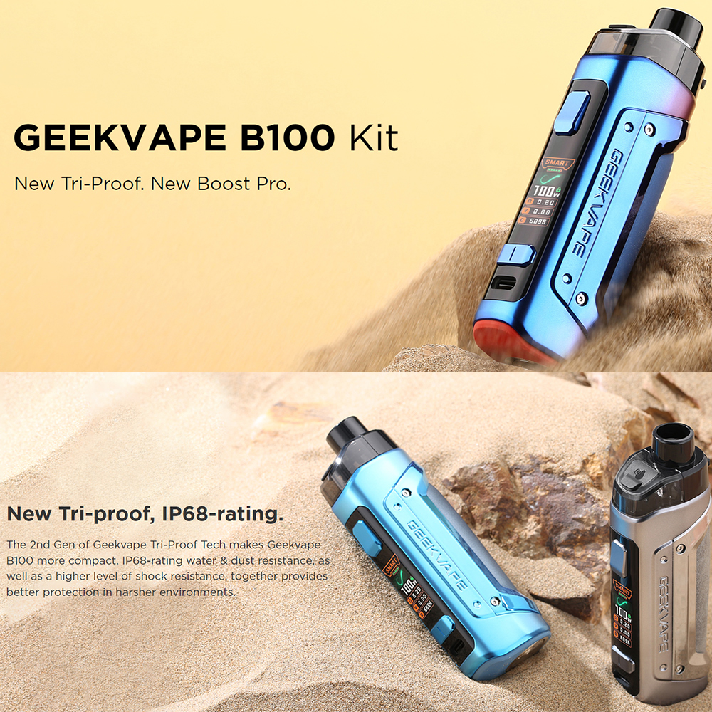 Kit B100 ( Aegis Boost Pro 2 ) - Geekvape - Black Voore.ro